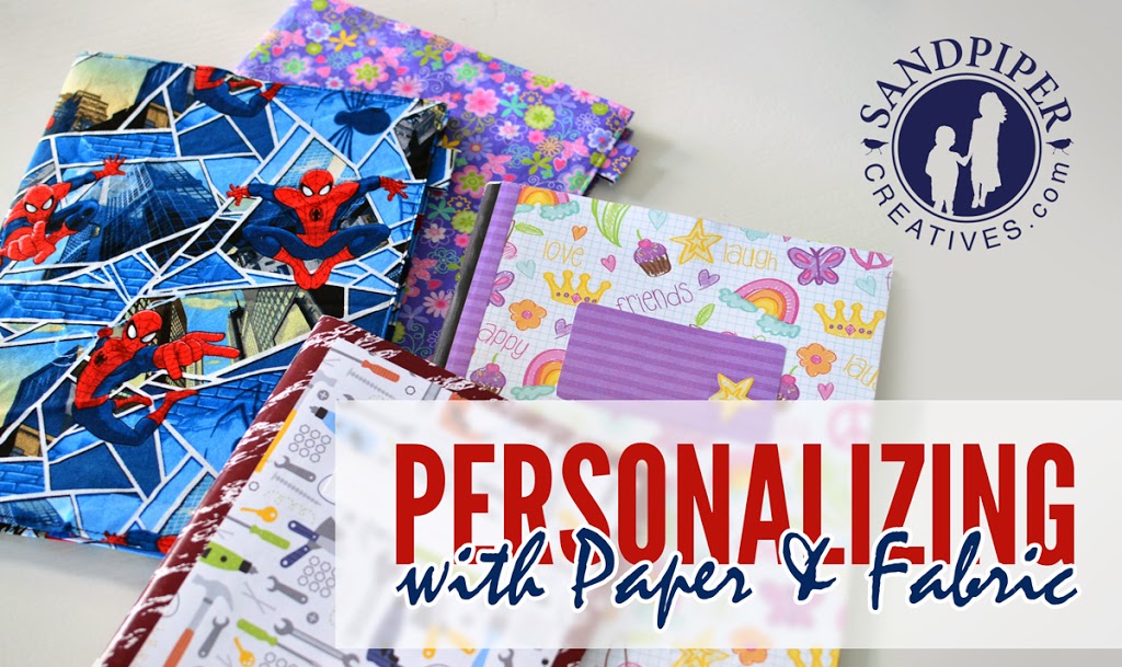 Personalizing Notebooks or Books - Sandpiper Creatives